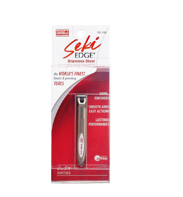 Seki Edge Japan Straight Edge Fingernail Nail Clipper SS 108 Nail Cutt ...